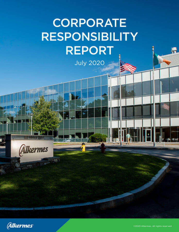Alkermes Corporate Responsibility | Alkermes